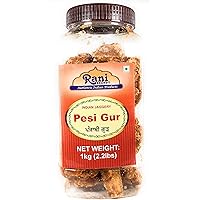 Amazon.com : Rani Pesi Gur (Jaggery) Indian Unrefined Raw Cane Sugar ...