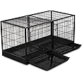 Amazon.com : ProSelect Steel Modular Cage with Plastic Tray, Black ...