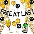 Amazon.com: Free at Last Banner Balloons Free at Last Sign Divorce ...