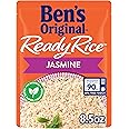 Amazon.com : BEN'S ORIGINAL Ready Rice Jasmine Rice, Easy Dinner Side ...