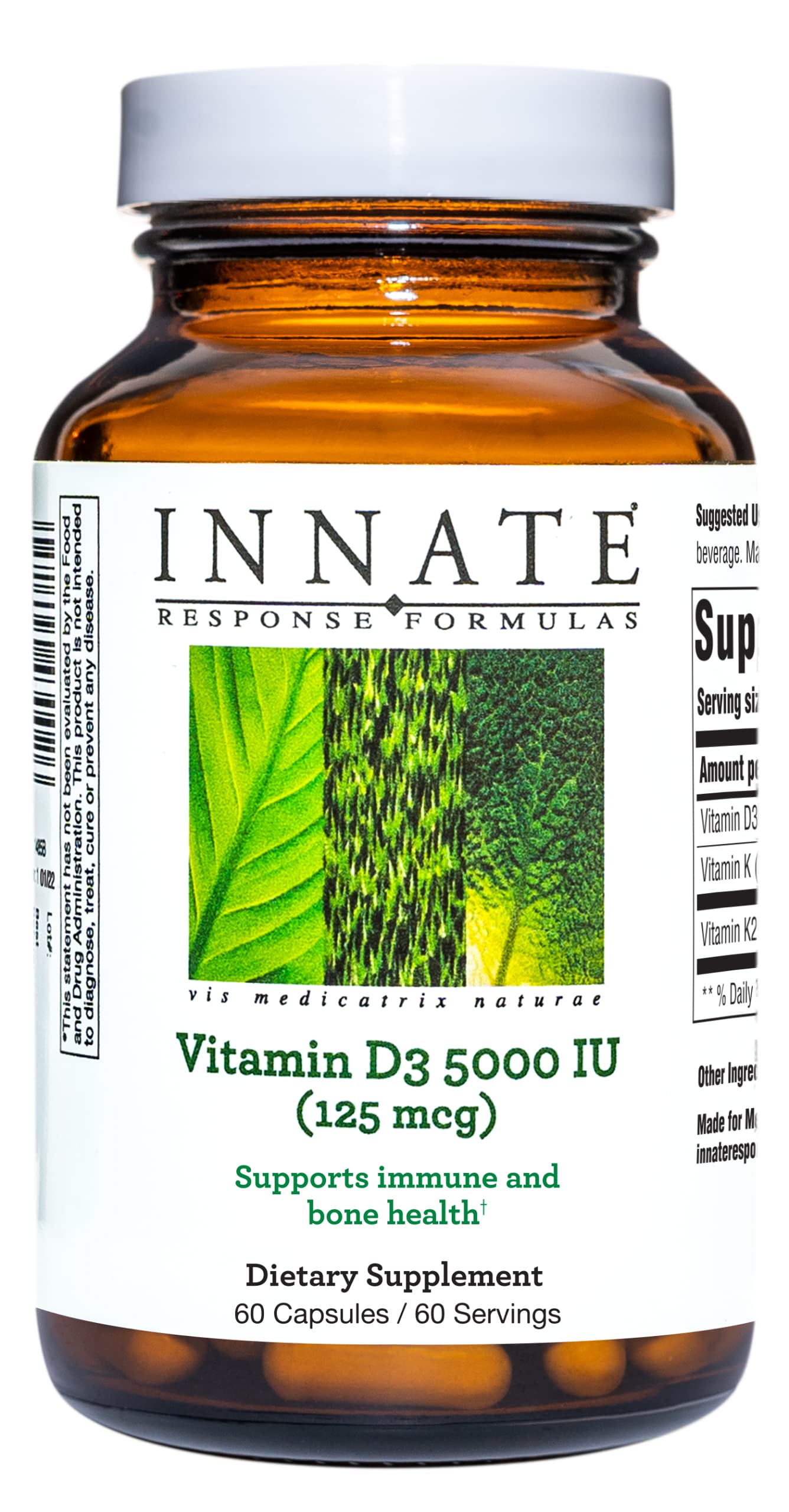 Mua INNATE Response Formulas Vitamin D3 5000 IU (125 mcg) - Supplement ...
