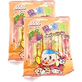 Amazon.com: Jin Jin - Jelly Strip (Jelly Filled Straws in Assorted ...