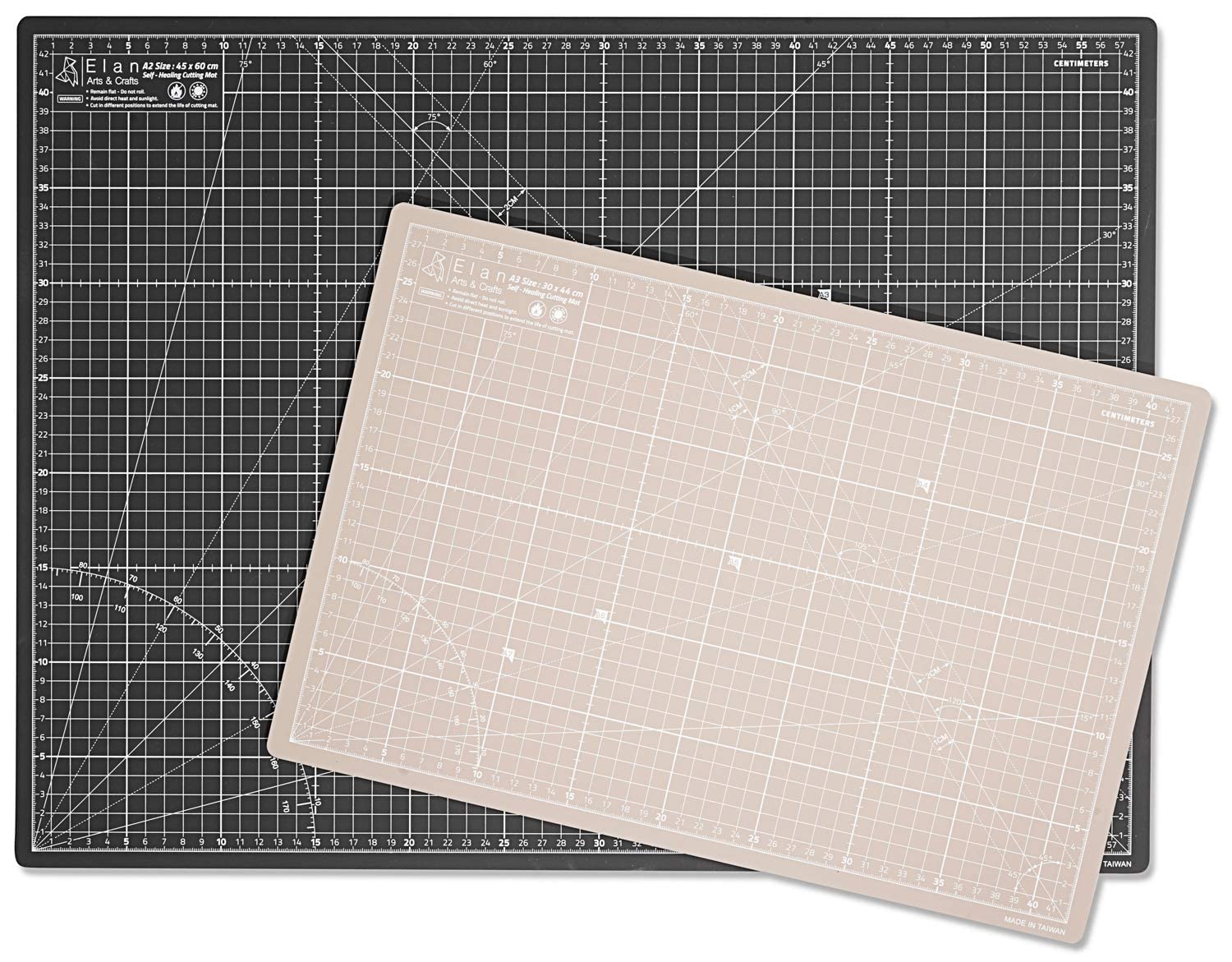 Mua Elan A2 Cutting Mat Black and Taupe, 5-Ply Hobby Board for Crafts ...