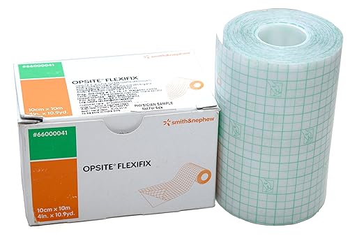Smith & Nephew Opsite Flexifix Pansement Transparent en Rouleau 10 cm ...