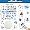 Winter Bulletin Board Decorations Winter Wonderland Paper Cutouts for ...