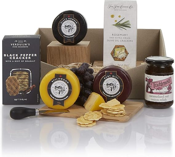 The Cheese Lovers Hamper - Cheese Hampers and Gift Baskets - Cheese ...