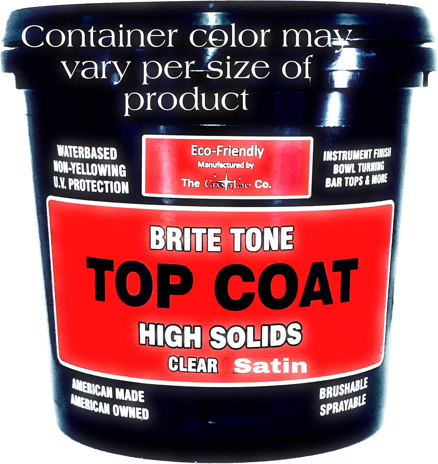 CrystaLac Brite Tone High Solids Polyurethane Instrument Finish 16 oz ...