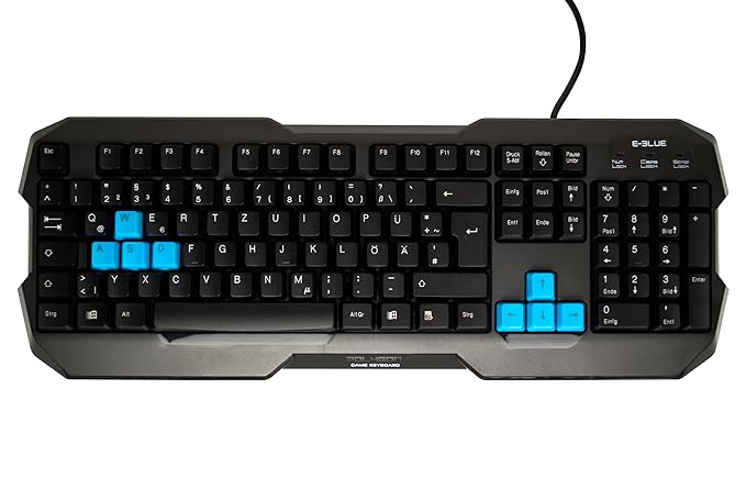 E-Blue Polygon Gaming PC Keyboard: Amazon.co.uk: Computers & Accessories