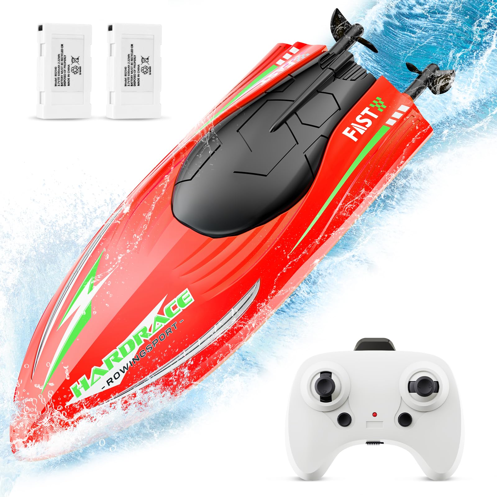 CPSYUB Remote Control Boat for Kids, RC Boat for Kids & Adult with 2.4 ...