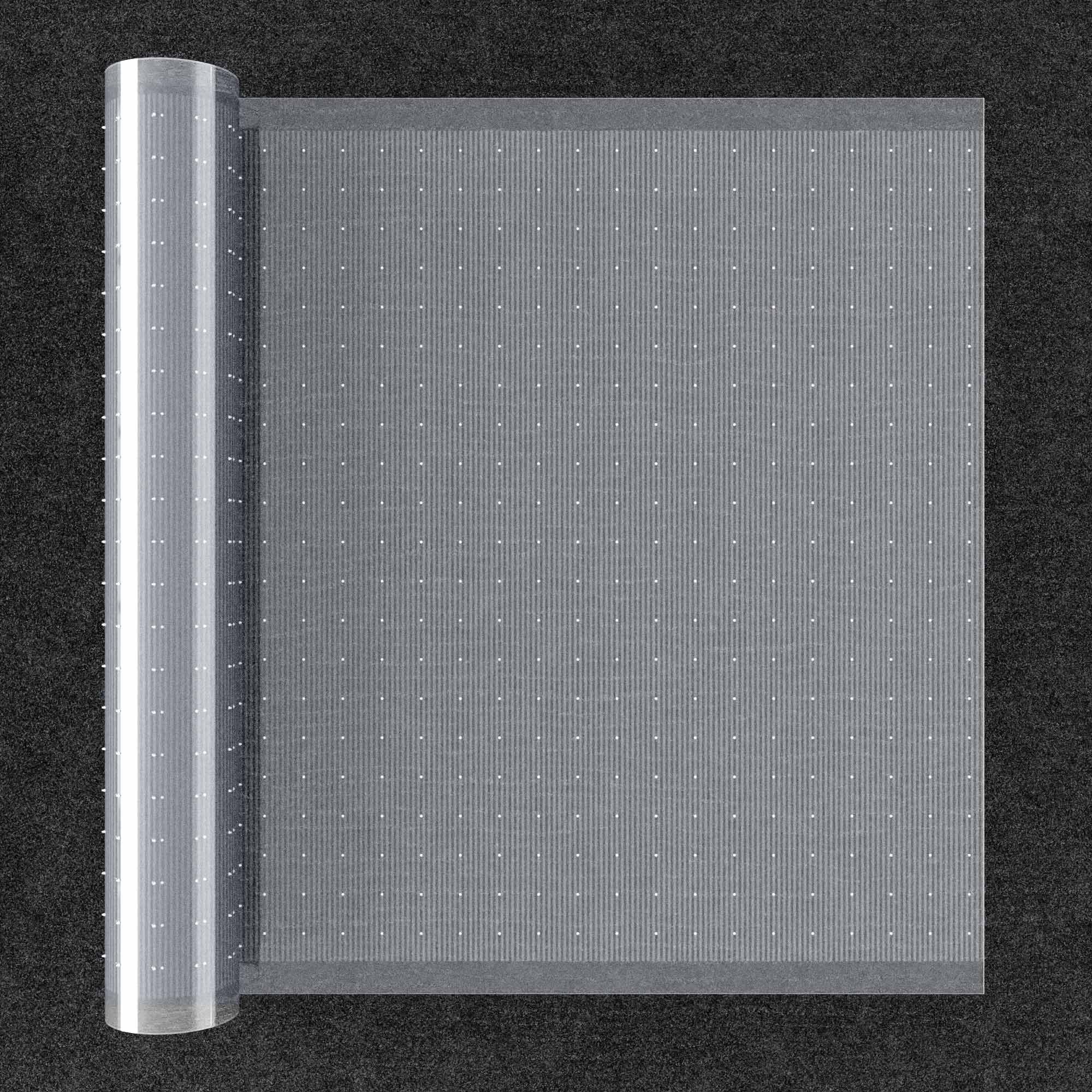 HOMEK Clear Plastic Floor Runner for High Traffic or Commercial Use, 27 ...