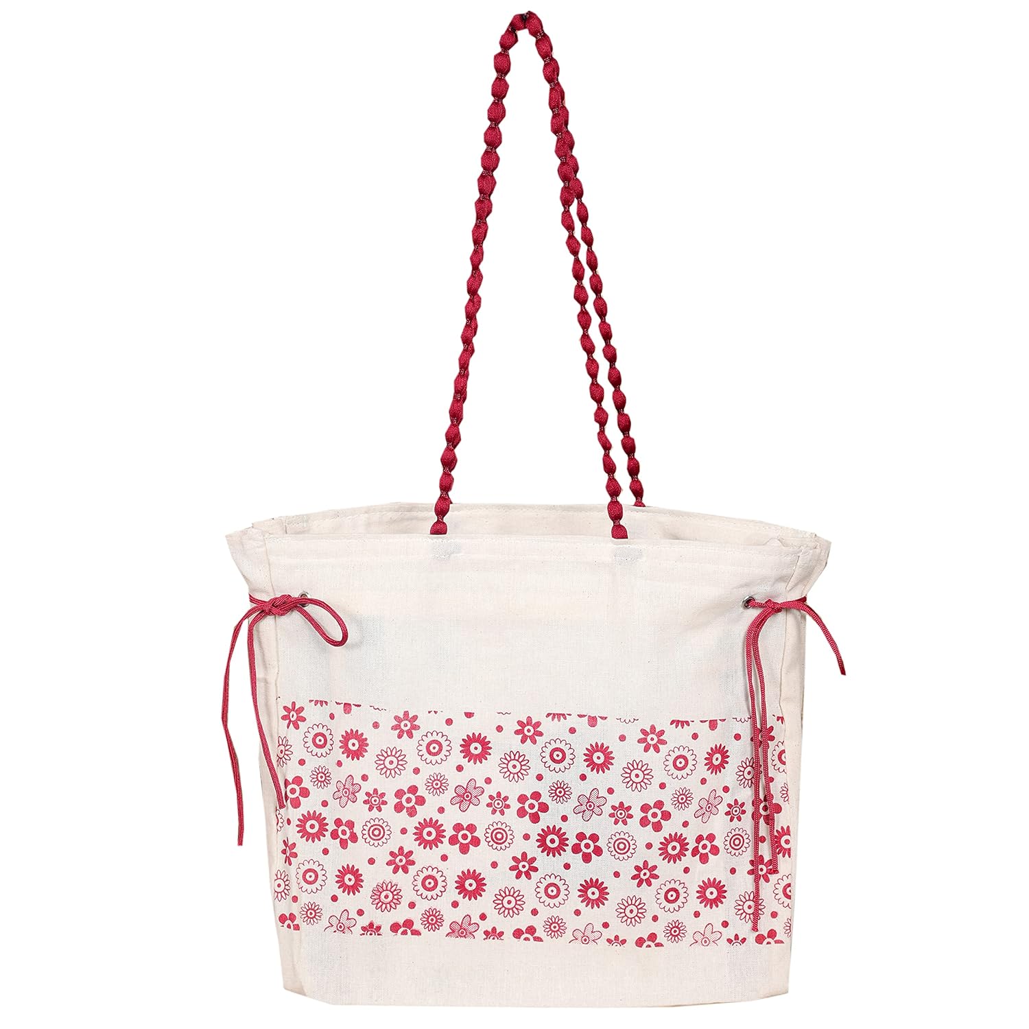 Buy Red string Tote Bags (Pack of two)/ Ecofriendly, Biodegradable ...