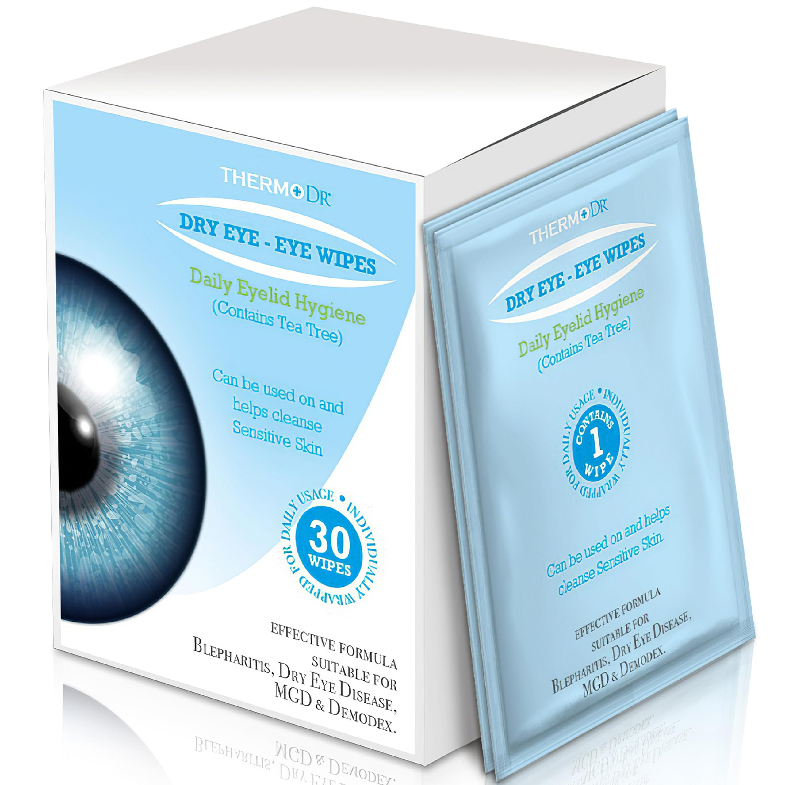 Mua ThermoDR Dry Eye Relief: Premium Eyelid Wipes for Blepharitis and ...