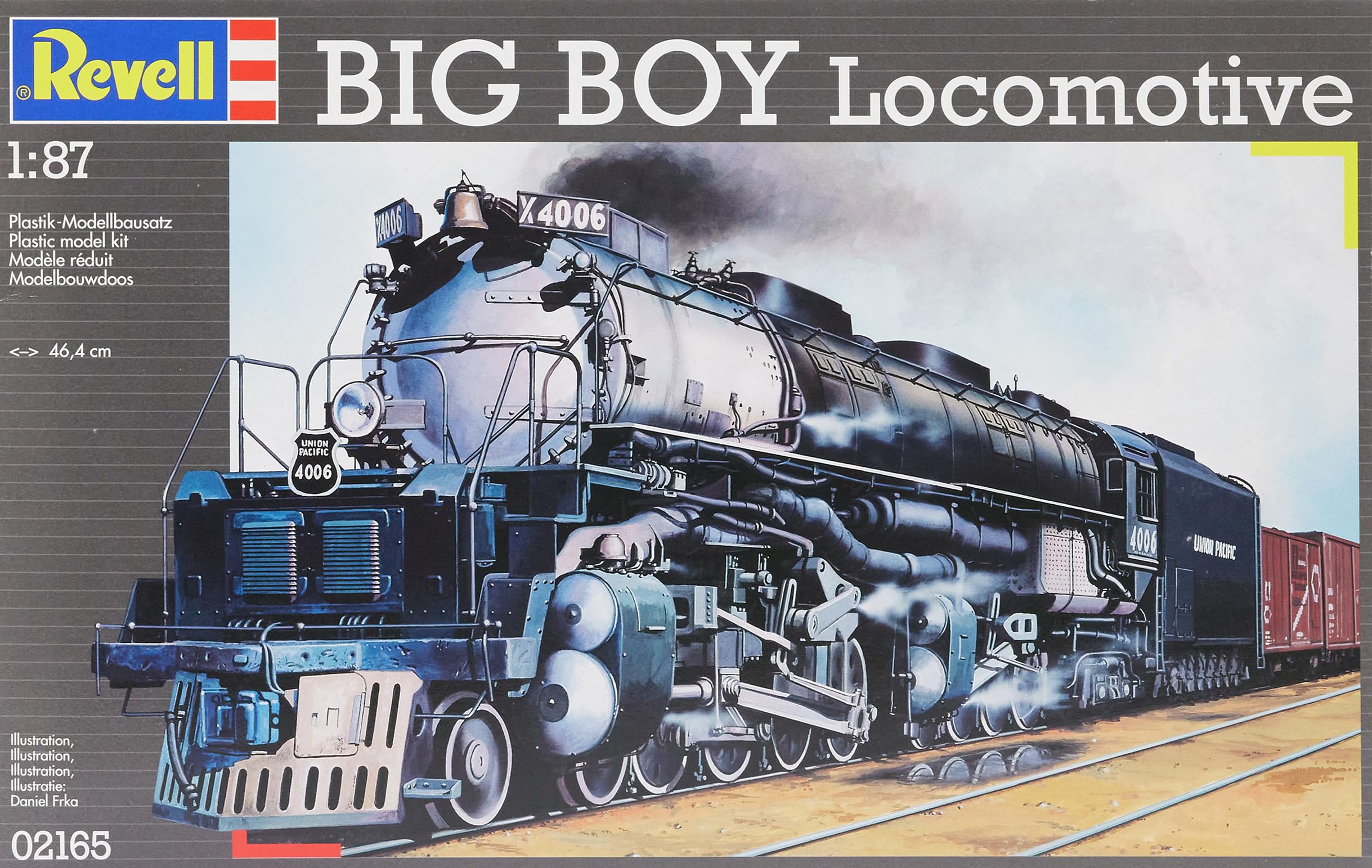 Mua Revell 02165 Big Boy Locomotive 1:87 Scale Unbuilt/Unpainted ...