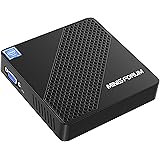 KODLIX Mini PC Celeron N4020(up to 2.8GHz), DDR4 4GB/64GB eMMC Mini PC Fanless UHD 4k@60Hz, Mini ...