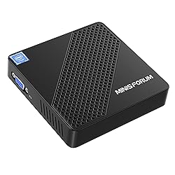MINISFORUM N40 Mini PC UHD 4K@60Hz Celeron N4020(up To 2.8GHz) Fanless ...