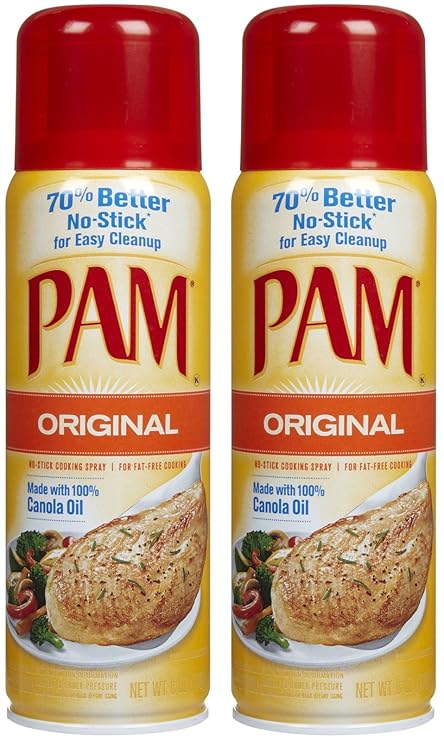 PAM Vegetable Spray 170g (pack of 2): Amazon.co.uk: Grocery