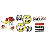 Amazon.com: Mooneyes Hot Rod Decals Custom Car Vehicle Stickers: Automotive