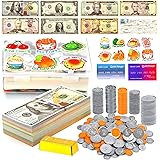 Amazon.com: Play Money Set for Kids - Fake Money Pack 305 Bills & Coins ...