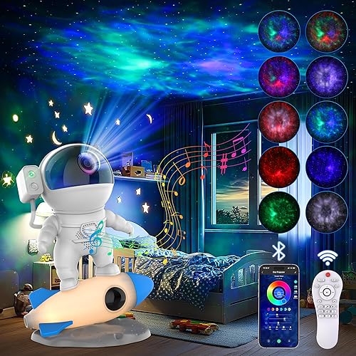 Ceiling Constellation Projector Astronaut Galaxy Star Projector Starry