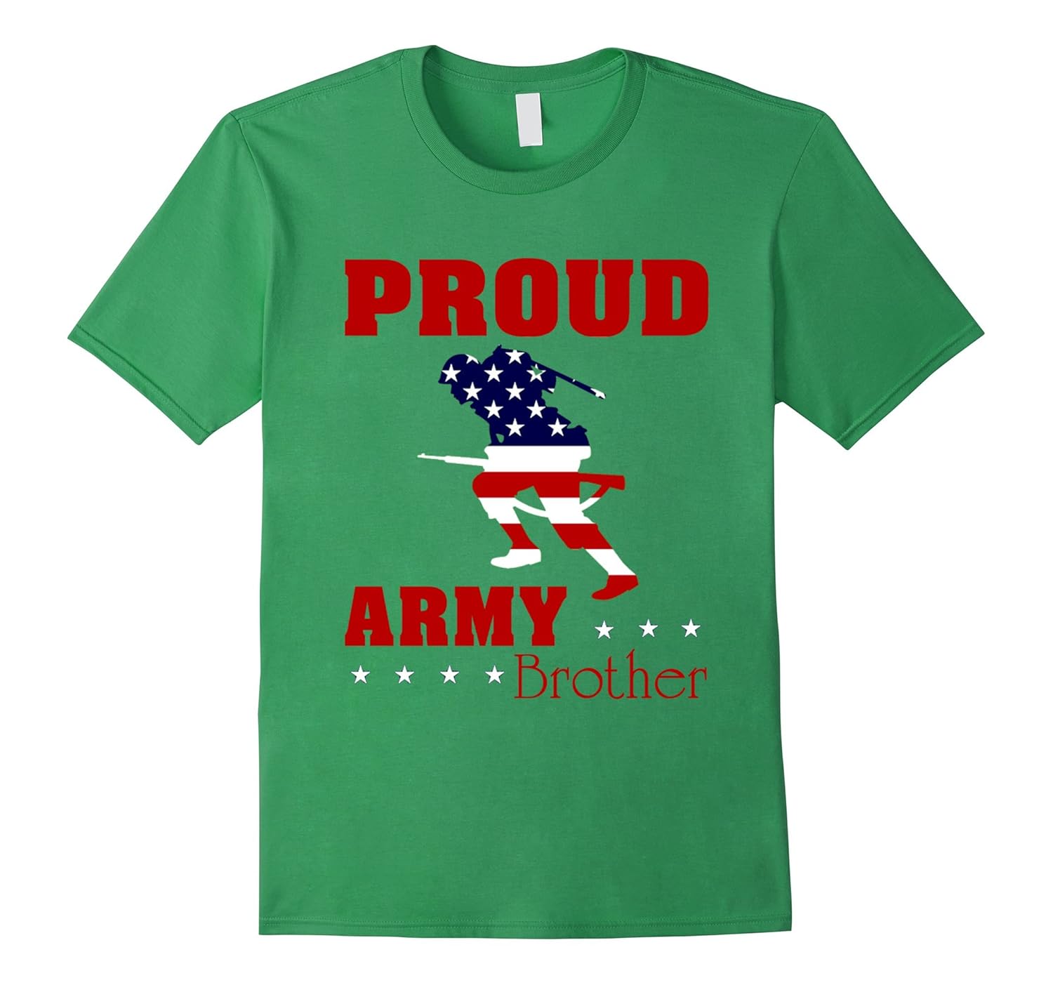 Patriotic Proud Army Brother T-Shirt-CL – Colamaga