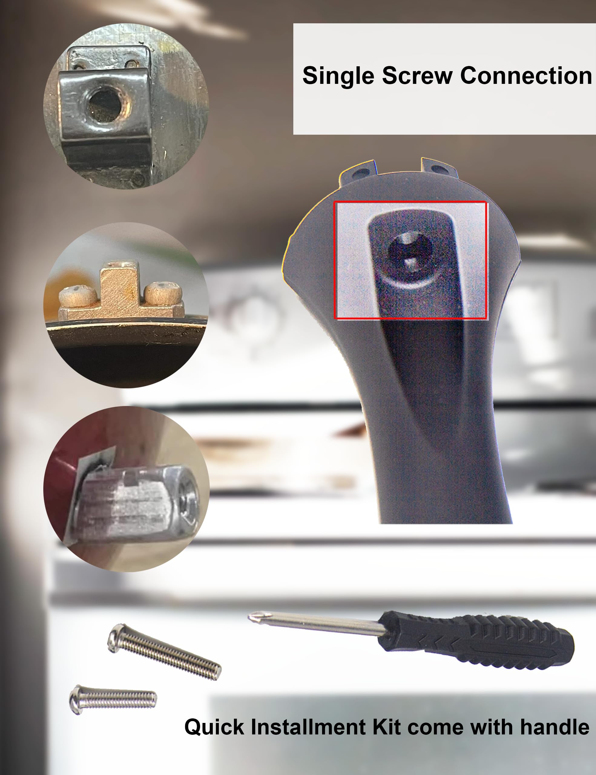 Mua Pan Handle Replacement, 10"/11" Fry Pan Replacement Handle Single ...