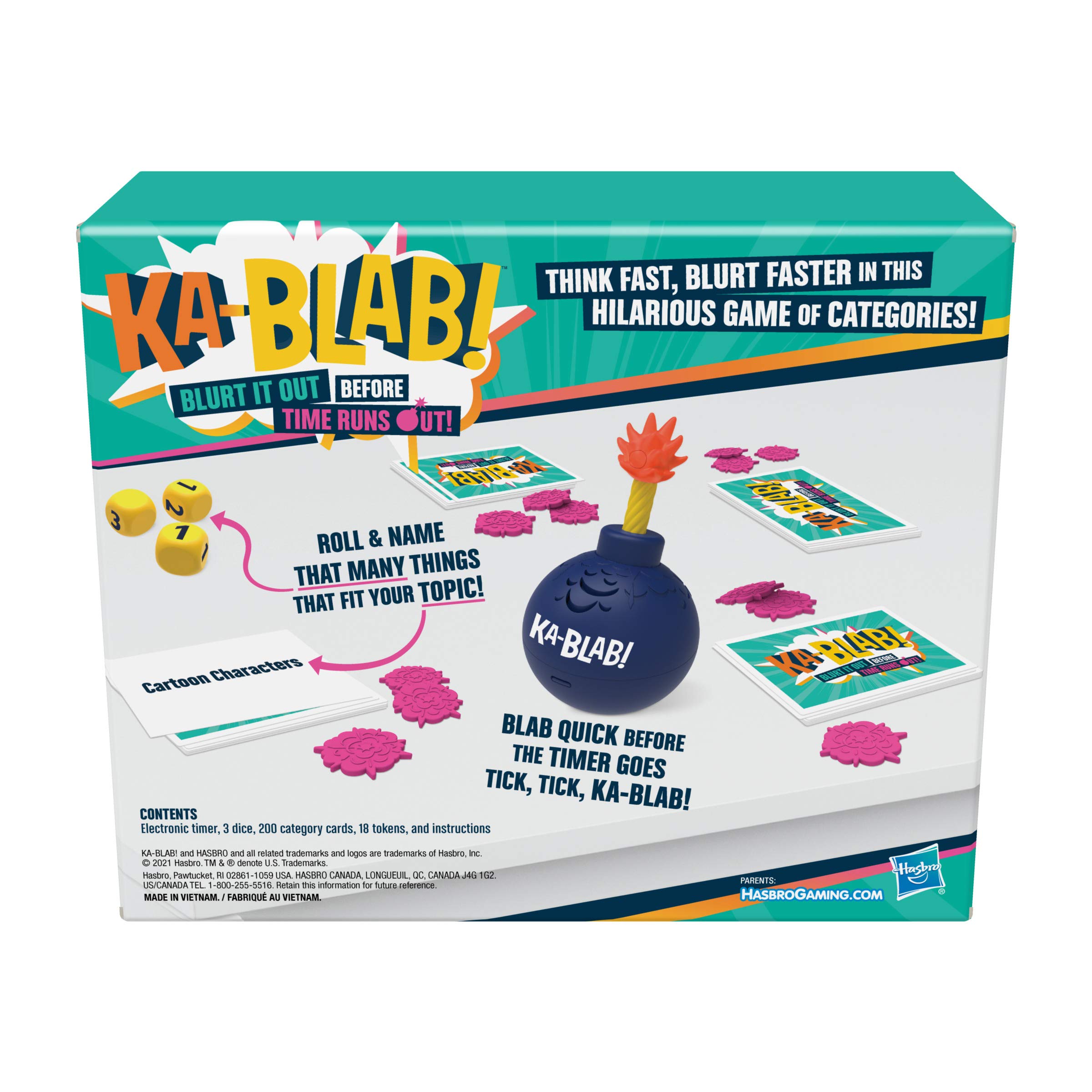 Mua Hasbro Gaming Ka-Blab! Game for Families, Teens and Kids Ages 10 ...