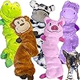 Pet Supplies : JALOUSIE 5 Pack Dog Bungee Stretch Toy Squeaky Dog Crinkle Chew Toy ...