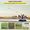 VEVOR Aquatic Weed Cutter, 48 inch, Clean Aquatic Weeds Muck Silt Lake ...