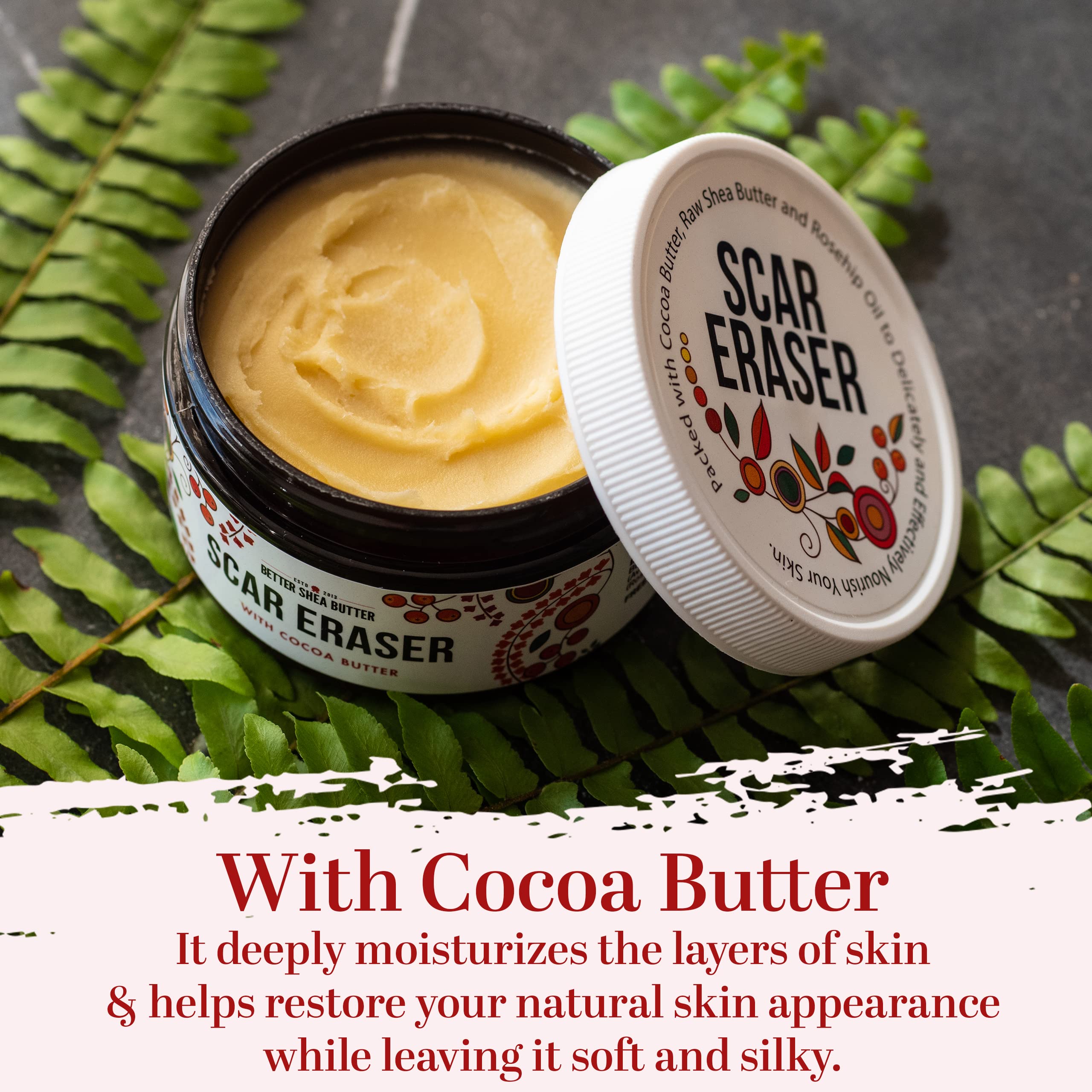 Mua Better Shea Butter Scar Eraser Balm - Cocoa Butter Cream for ...