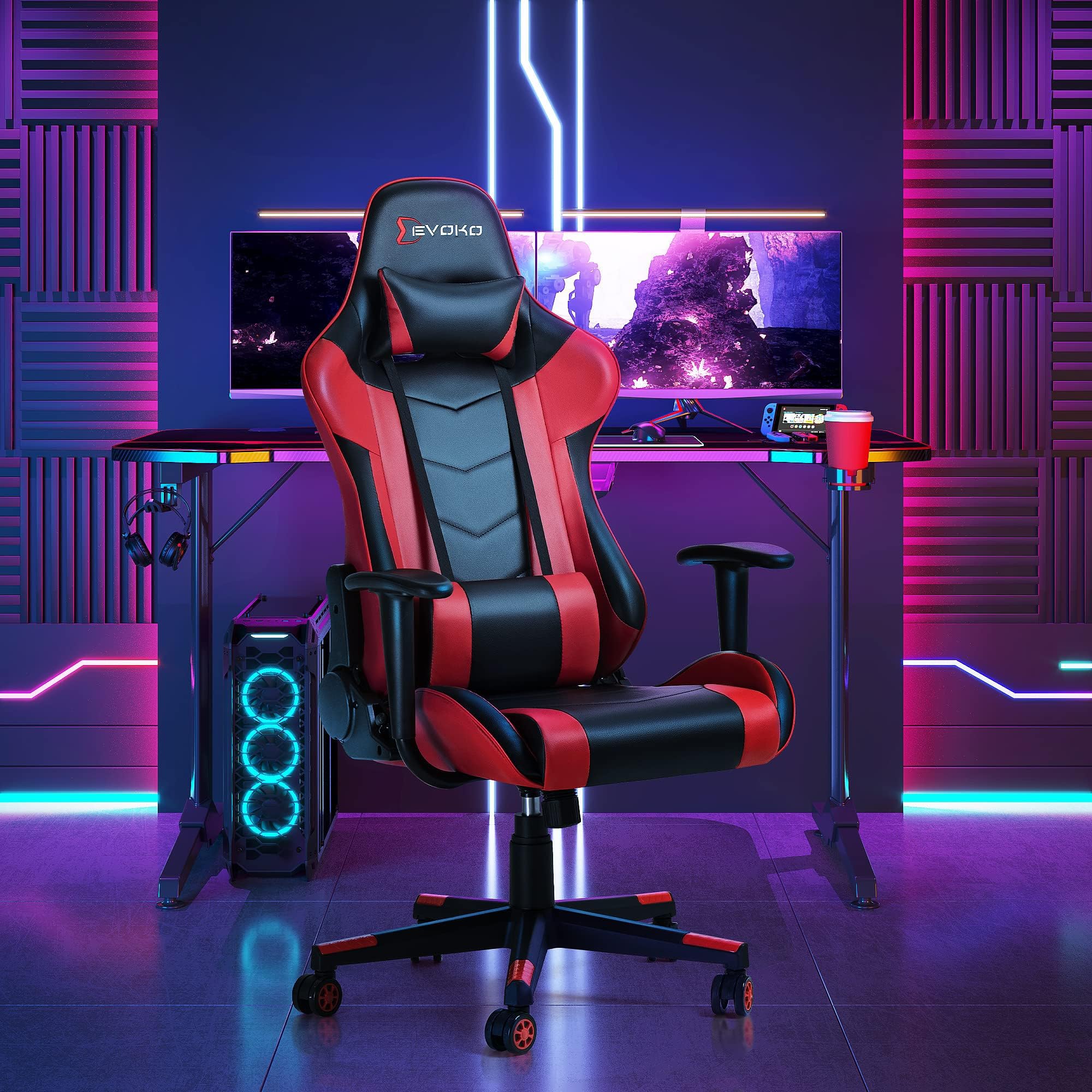 Mua Devoko Ergonomic Gaming Chair Racing Style Adjustable Height High ...