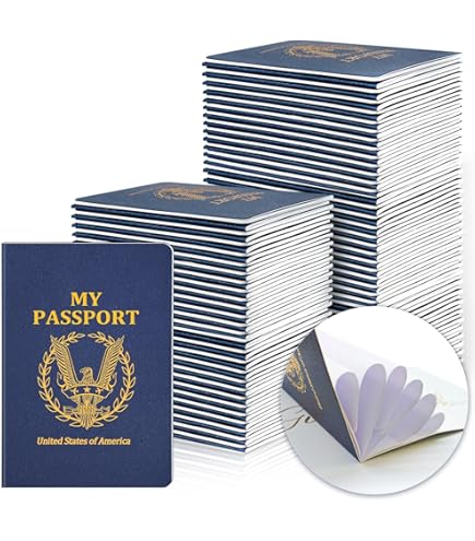 Blank Passport Book