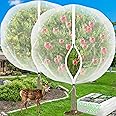 Amazon.com : Large Fruit Trees Netting Zipper - 2Pcs 10X10 FT with Drawstring Bird-Proof,Durable ...