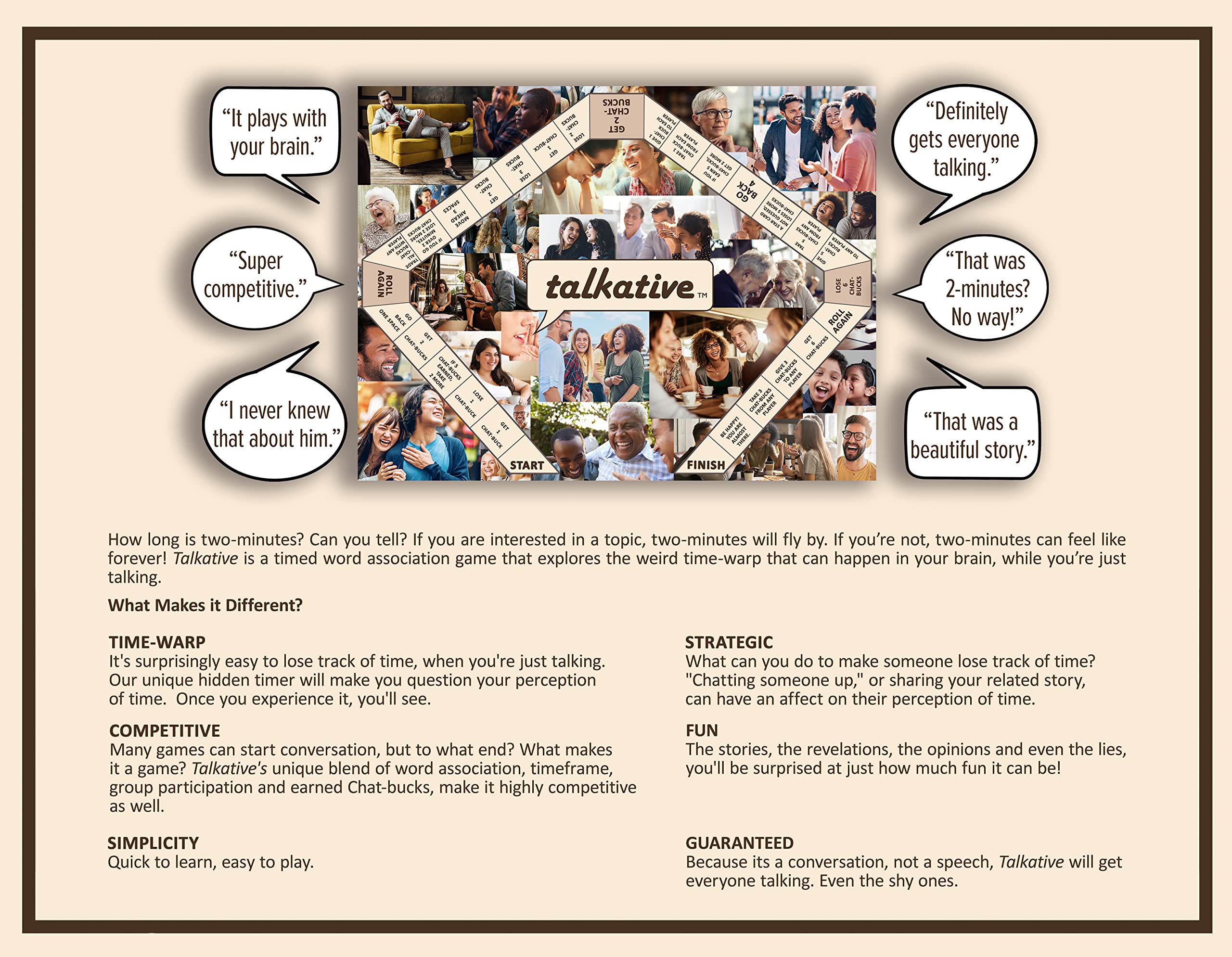 Mua Talkative Board Game - A timed Word Association Game That explores ...