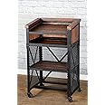 Amazon.com: Vintage Industrial Host Stand, Rustic Podium, Modern ...