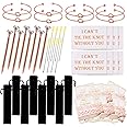 Amazon.com : 64pcs Bridesmaid Proposal Accessories, 24 Bridal Shower ...