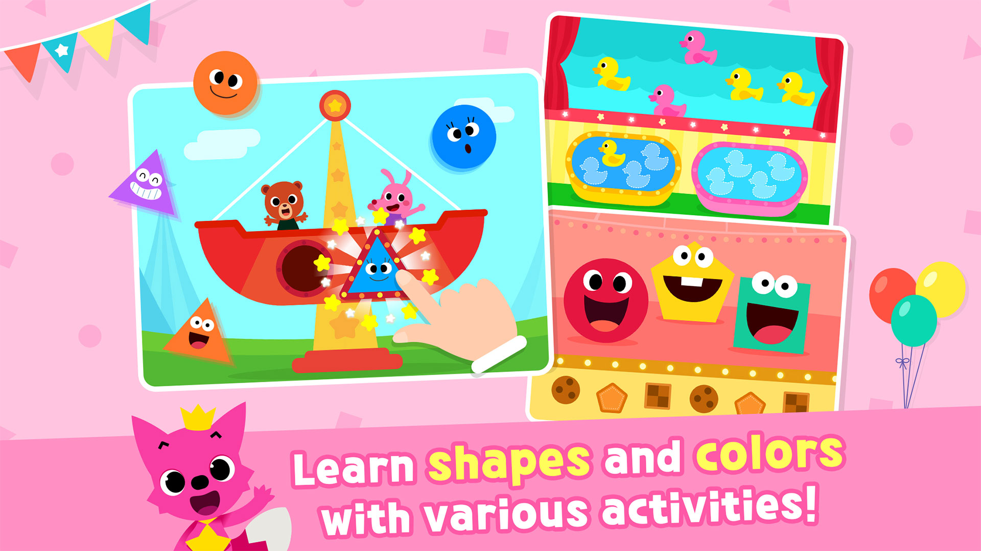 Amazon.com: Pinkfong Shapes & Colors : Apps & Games