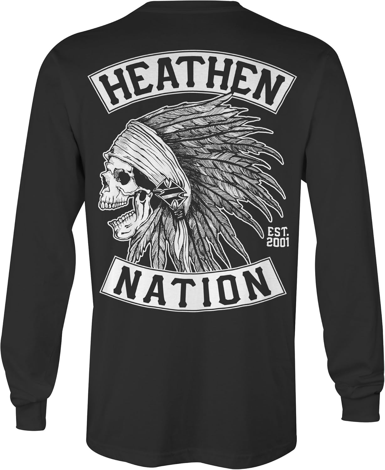 Heathen Chief Long Sleeve T-Shirt: Amazon.ca: Clothing & Accessories
