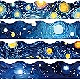 Amazon.com: JarThenaAMCS 72Pcs Starry Night Sky Bulletin Board Borders ...