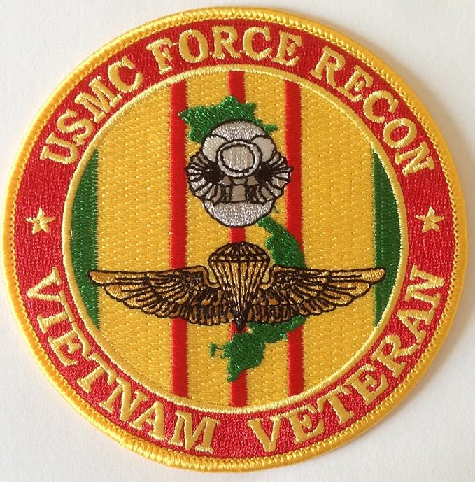Amazon.com: USMC Force Recon Vietnam Veteran Patch: Arts, Crafts & Sewing