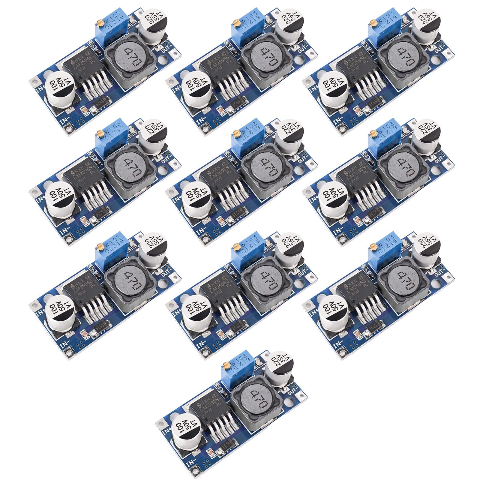 Mua 10 Pack LM2596 LM2596S Adjustable Voltage Regulator Step Down ...