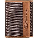 Amazon.com: ID Stronghold RFID Blocking Trifold Wallet for Men - Crazy ...