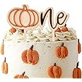 Amazon.com: VANGNING Pumpkin One Cake Topper - 1st Fall Themed Cake ...