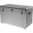 Amazon.com: Embossed Steel Oversized Plus Trunk - USA Made : Home & Kitchen
