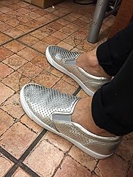 Amazon.com | Clarks Women's Glove Puppet Fashion Sneaker | Fashion Sneakers