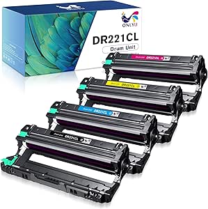 Amazon.com: ONLYU Remanufactured Drum Unit Replacement for Brother DR221CL DR-221CL DR221 DR 221 ...