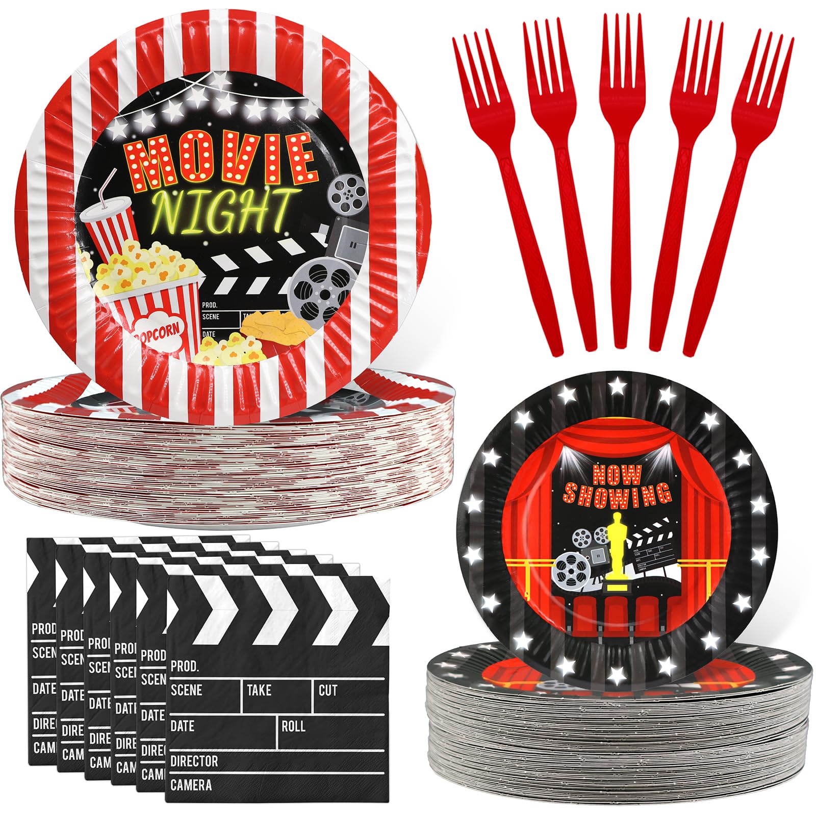 40 Packs Movie Night Party Decorations - Movie Night Party Favors ...