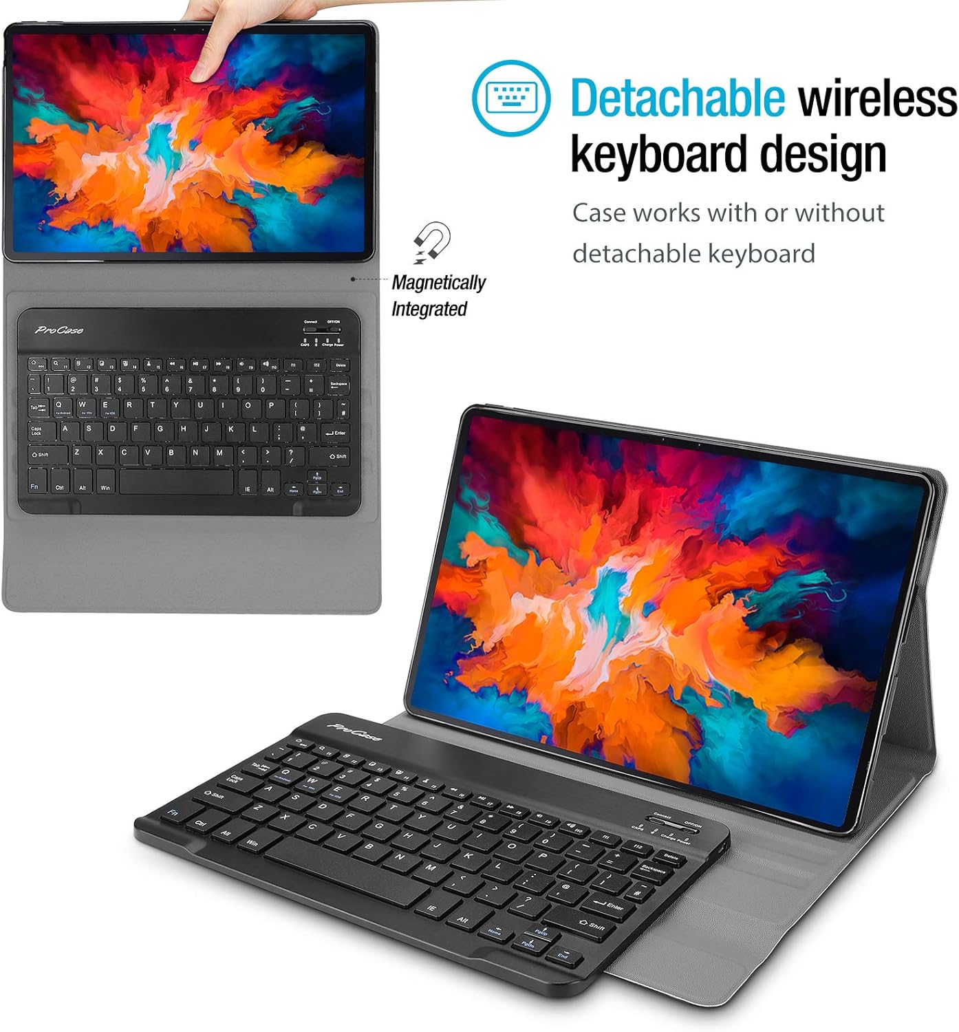 ProCase Keyboard Case for Lenovo Tab P11 pro 2020 Release 11.5-inch ...