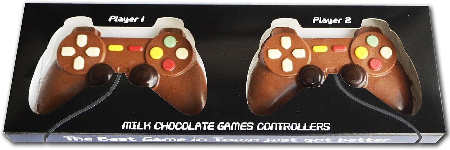 Milk Chocolate Games Controllers - Four Controllers in Pack: Amazon.co ...