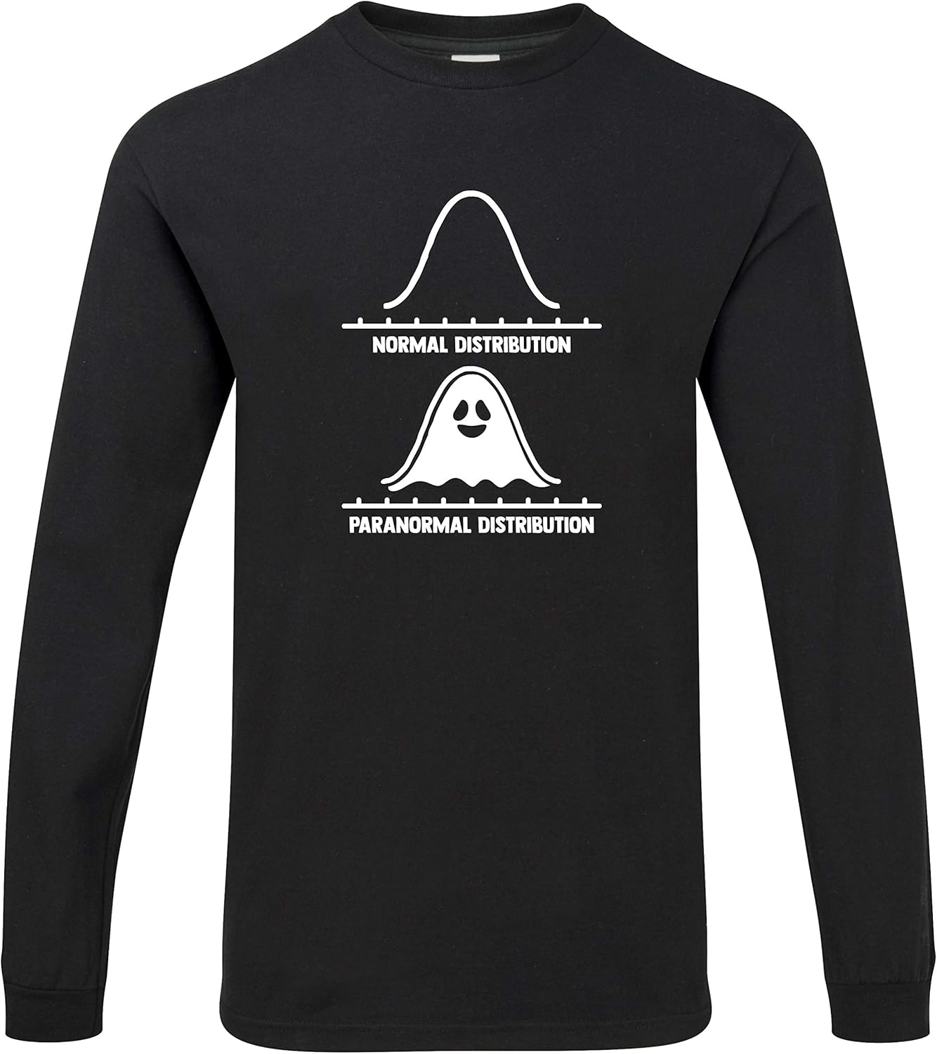 Hippowarehouse Normal Distribution Paranormal Distribution Unisex Long ...