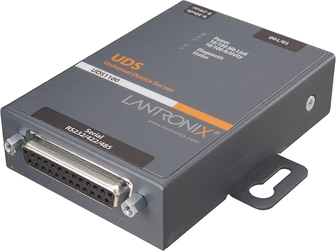 Amazon | Lantronix Device Server UDS1100 One Port Serial (RS232/ RS422/ RS485) to IP Ethernet ...
